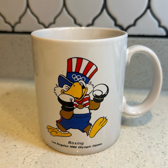 Kitchen | Sam The Olympic Eagle Boxing Mug Los Angeles 1984 Olympic ...